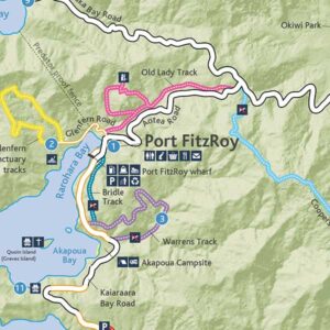 Walking on Aotea Great Barrier Island