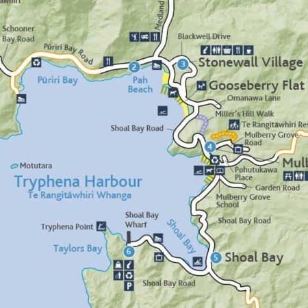 Walking on Aotea Great Barrier Island