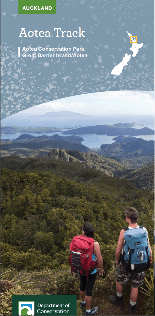 Maps to help you explore Aotea Great Barrier Island