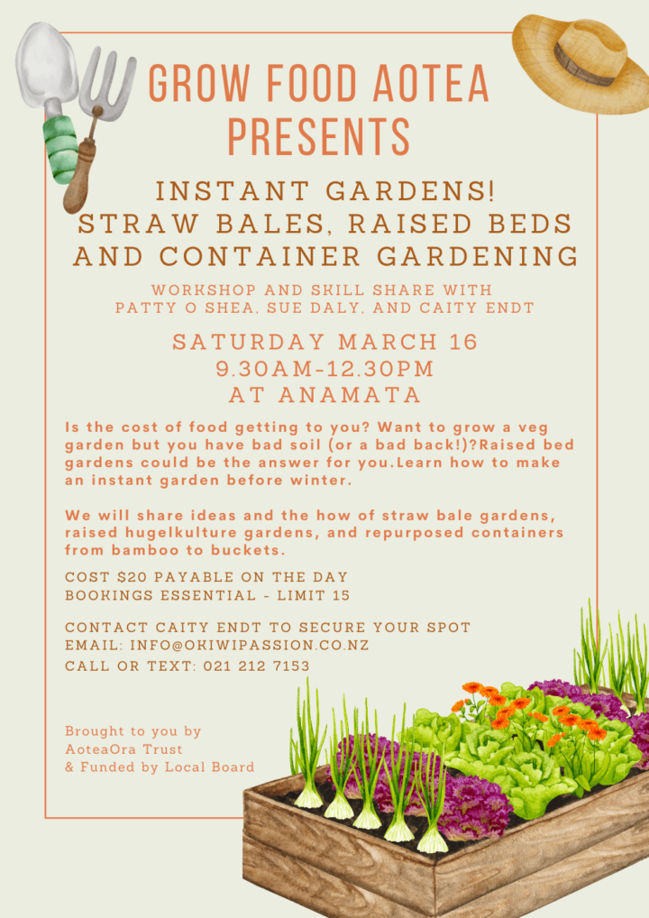 Instant Gardens! Raised Beds, Container and Straw Bale Workshop by Grow ...