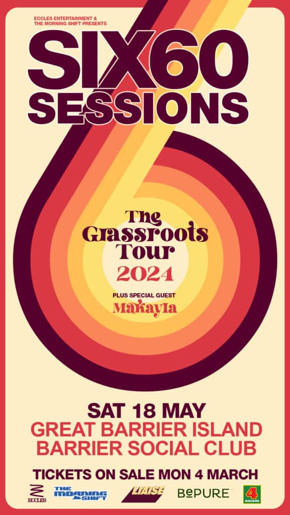 Six60 Grassroots Tour - Aotea Great Barrier Island