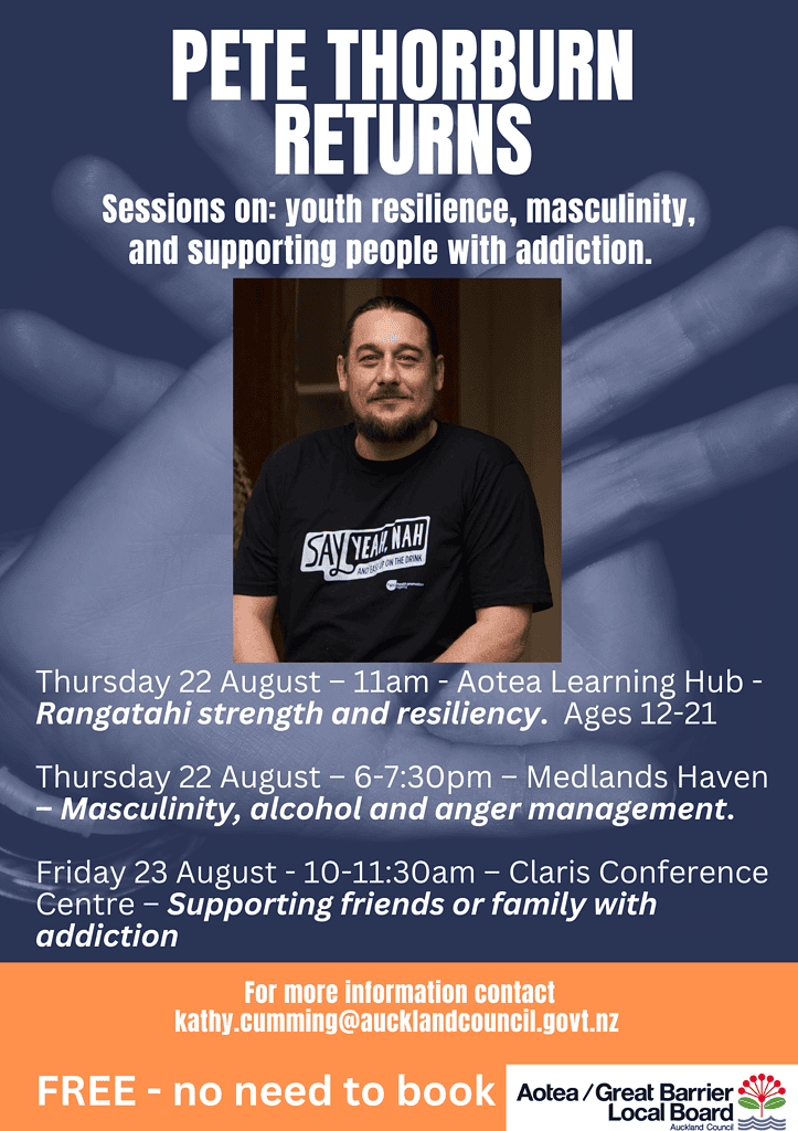 Peter Thorburn Returns - Sessions on Youth Resilience, Masculinity and ...