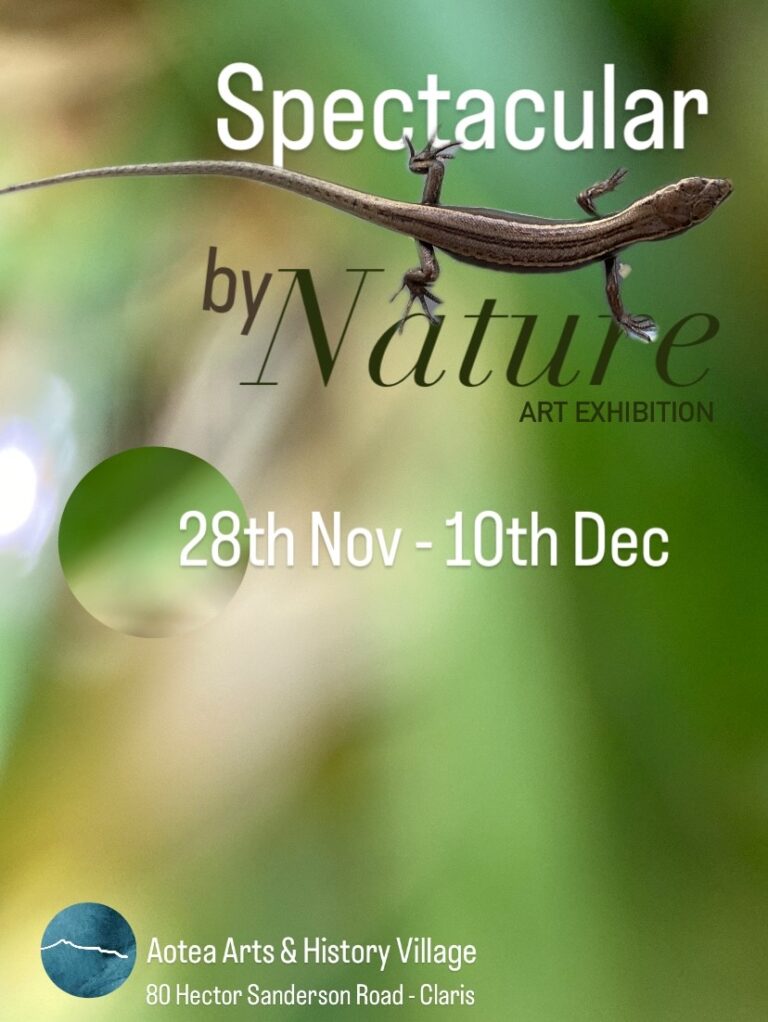 Spectacular by Nature Exhibition - Aotea Great Barrier Island